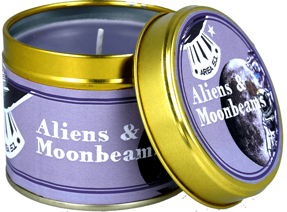 Aliens & Moonbeams Scented Tinned Candle | toot garook