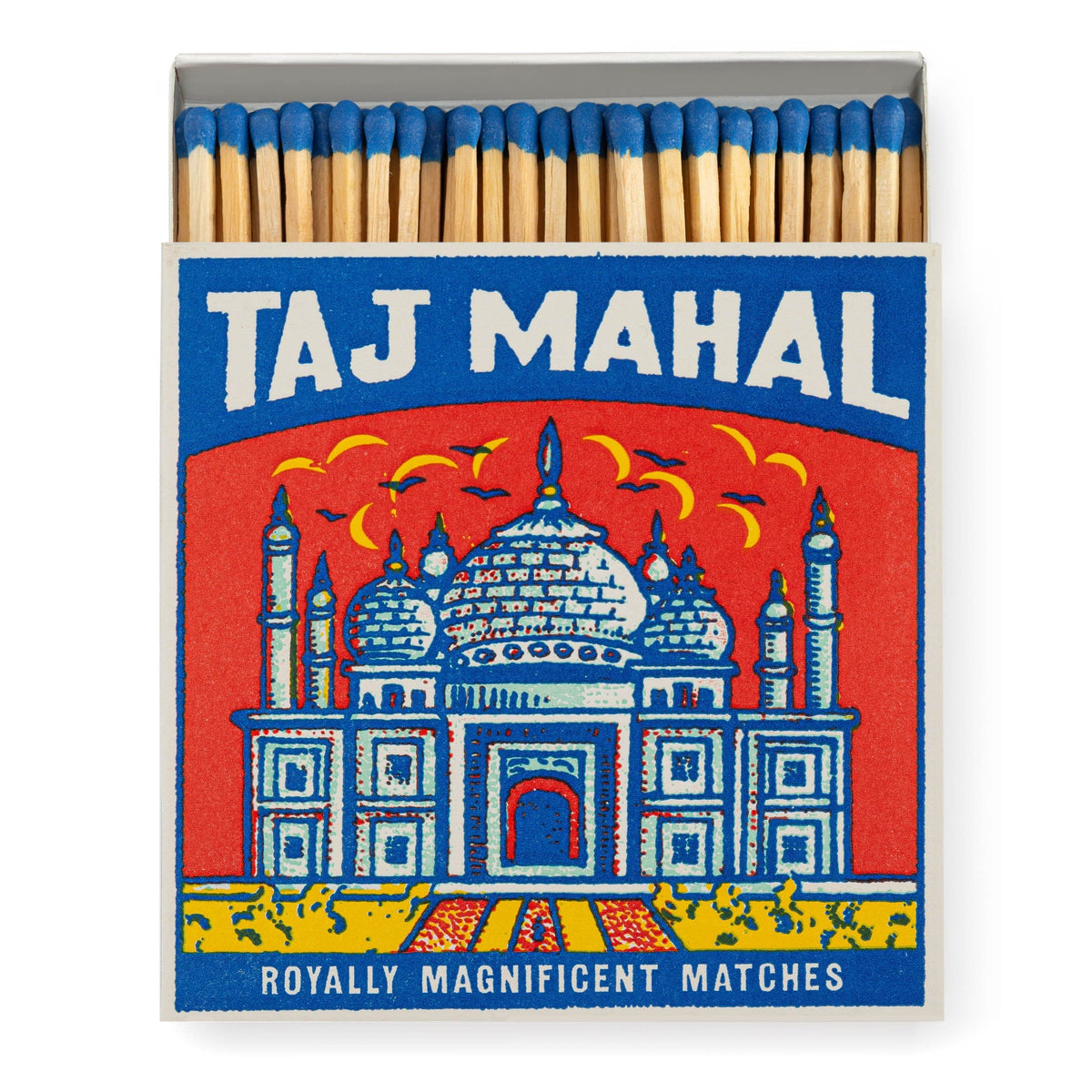 Square Luxury Match Box Taj Mahal - Toot Garook | toot garook